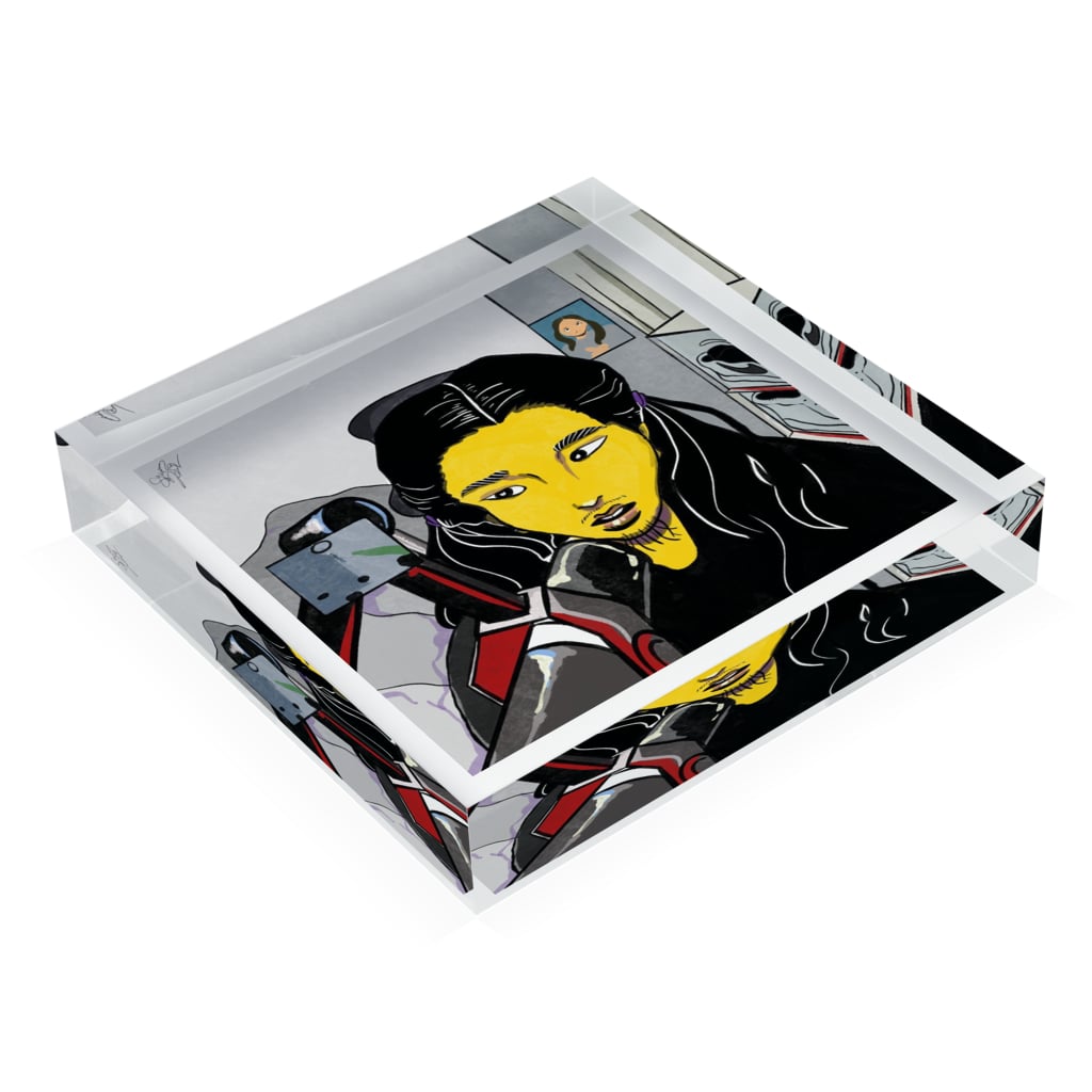 限定 / パニ岡のパニック障害 ( Panioka_Twitch )のアクリルブロック通販 ∞ SUZURI（スズリ）