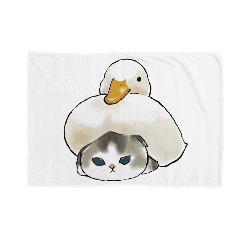 はと胸 / mofusand ( mofu_sand )のブランケット通販 ∞ SUZURI（スズリ）