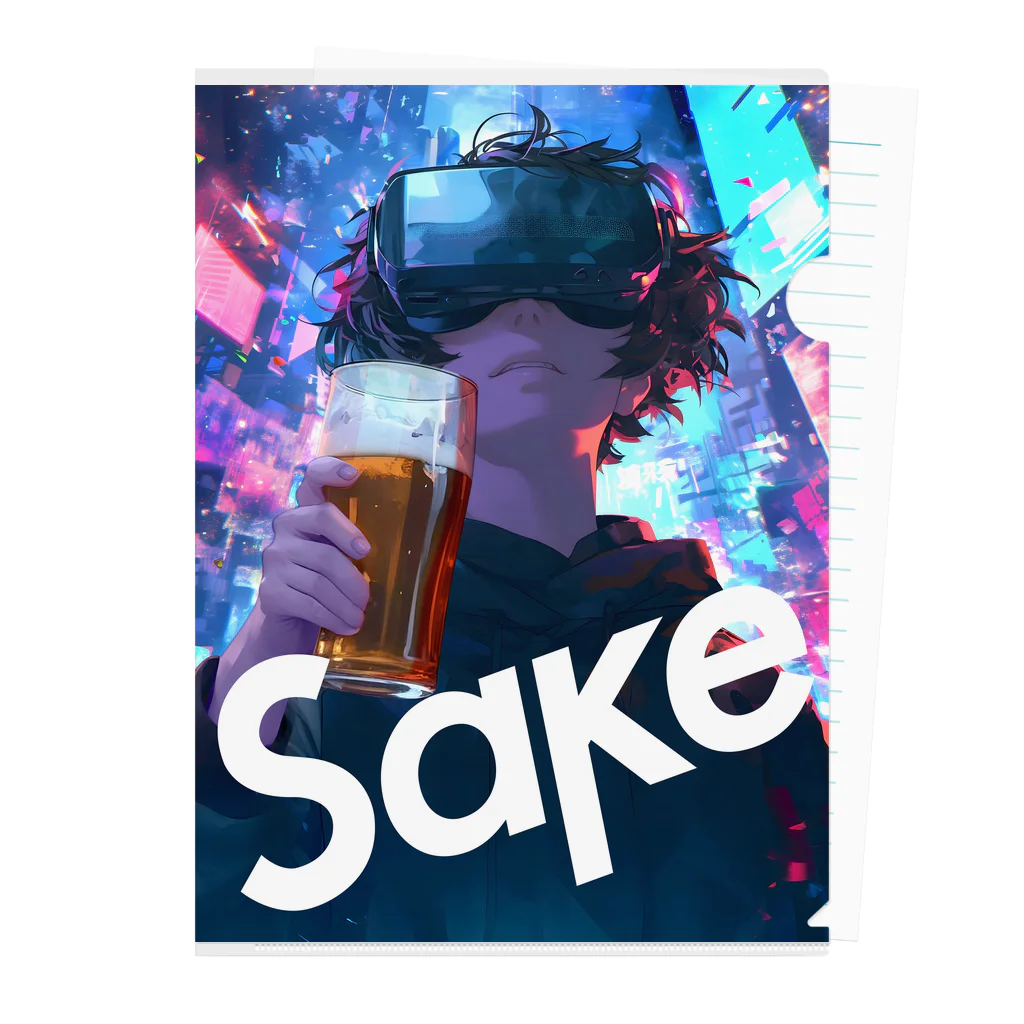 VR Drinker / stereovision ( sv_yoshi )のクリアファイル通販 ∞ SUZURI（スズリ）