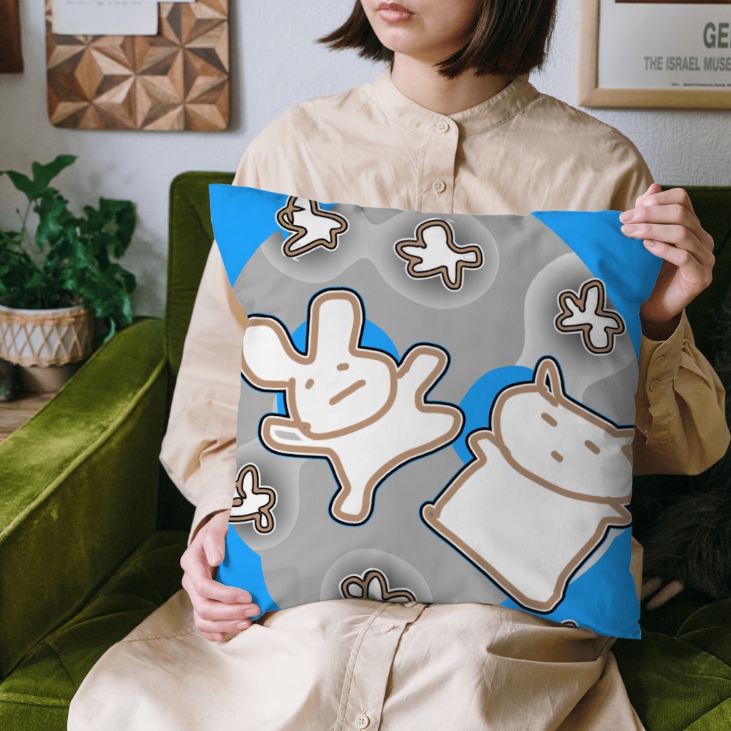 どくろとうざきとねこ。。 / lunar eclipse ( aitowa )のクッション通販 ∞ SUZURI（スズリ）