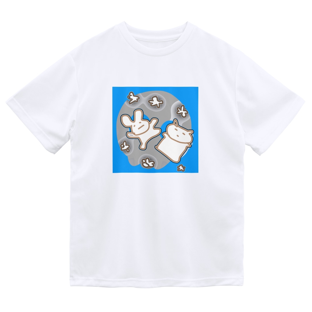 どくろとうざきとねこ。。 / lunar eclipse ( aitowa )のドライTシャツ通販 ∞ SUZURI（スズリ）