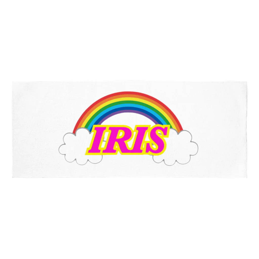 🌈IRISと雲 / SOYOMI＆LUCIA＆IRIS ( SOYOMI )のフェイスタオル通販 ∞ SUZURI（スズリ）