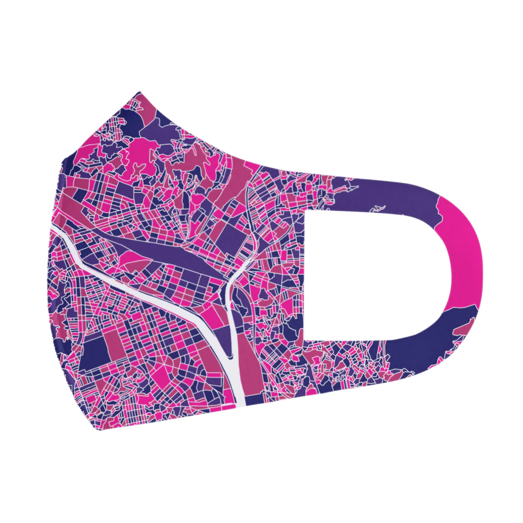 / おもいで地図 ( omoidechizu1 )のフルグラフィックマスク通販 ∞ SUZURI（スズリ）