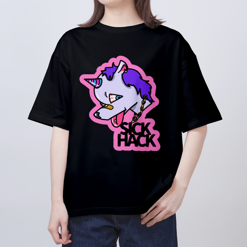 SICK HACK🦄 / 前田爾子 / Nico Maeda ( RENDIOT )のオーバーサイズTシャツ通販 ∞ SUZURI（スズリ）