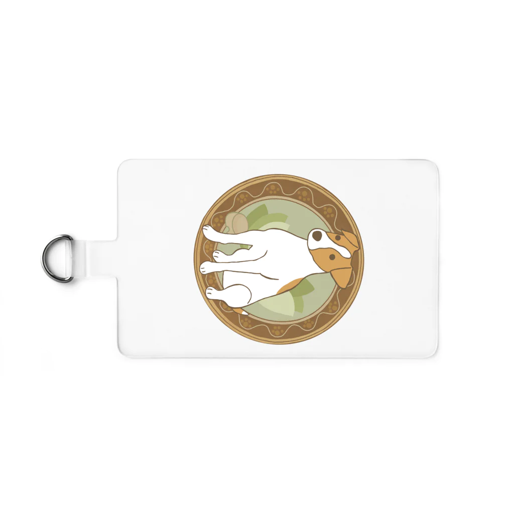 エンブレム / ジャックラッセルテリアのお店 ( yuitak-jrt )のスマホストラップ通販 ∞ SUZURI（スズリ）