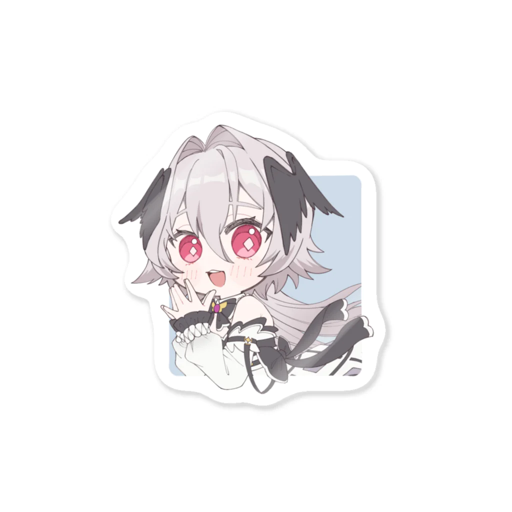 りちゃむ初配信記念グッズ（背景あり） / richamuのステッカー通販 ∞ SUZURI（スズリ）