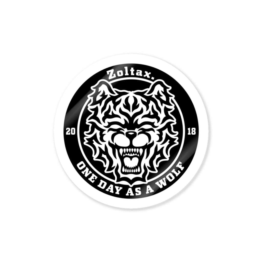 ONE DAY AS A WOLF / Zoltax.🇯🇵 ( Zoltax_official )のステッカー通販 ∞ SUZURI（スズリ）