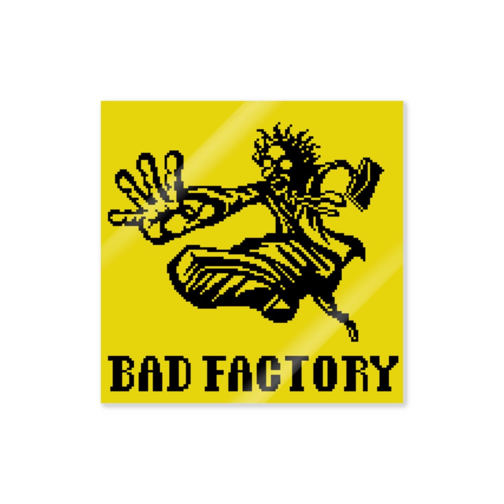 駆け込み乗車はおやめください。 / BAD FACTORY ( BADFACTORY )のステッカー通販 ∞ SUZURI（スズリ）
