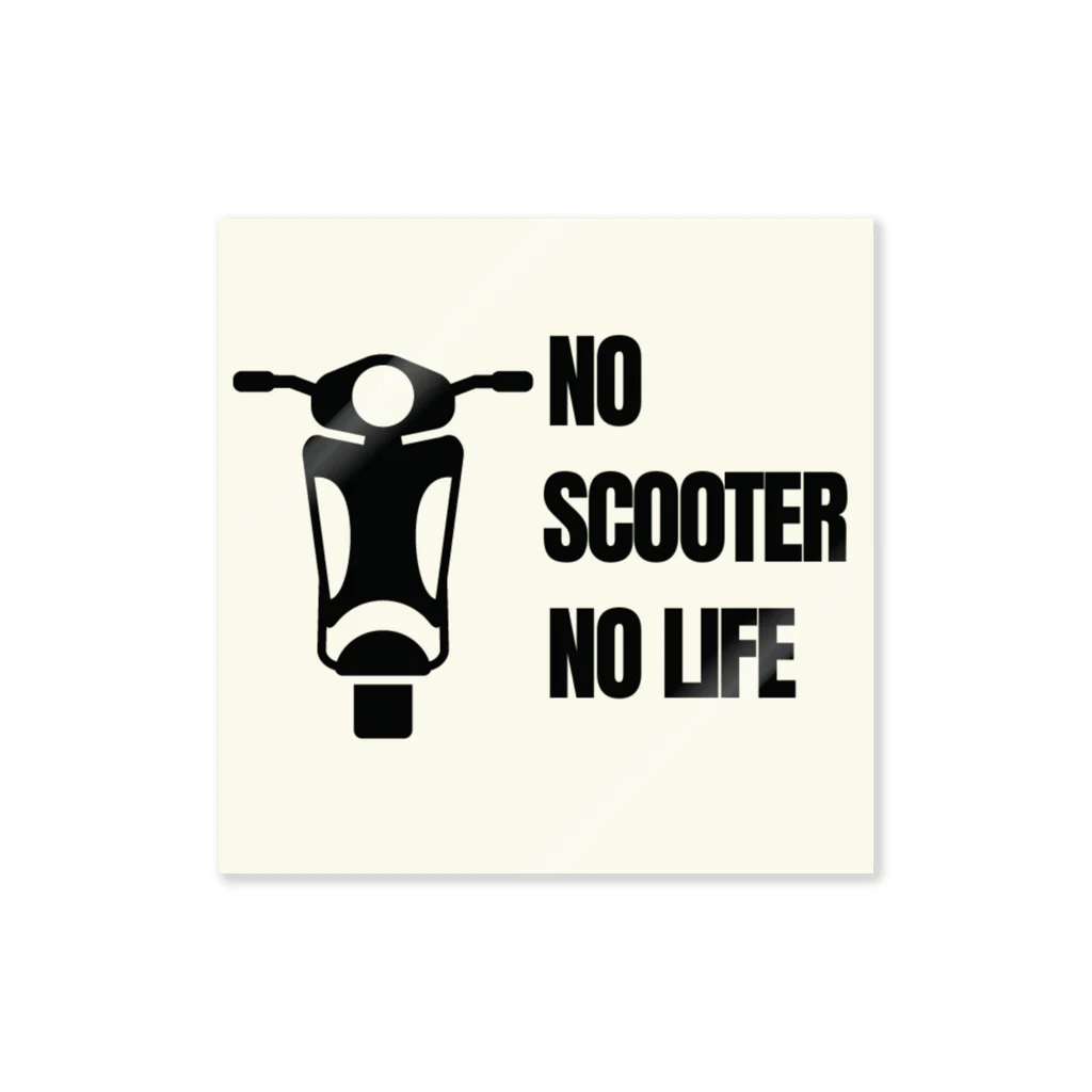NO SOOTER NO LIFE / トッサン ( Toltusan )のステッカー通販 ∞ SUZURI（スズリ）