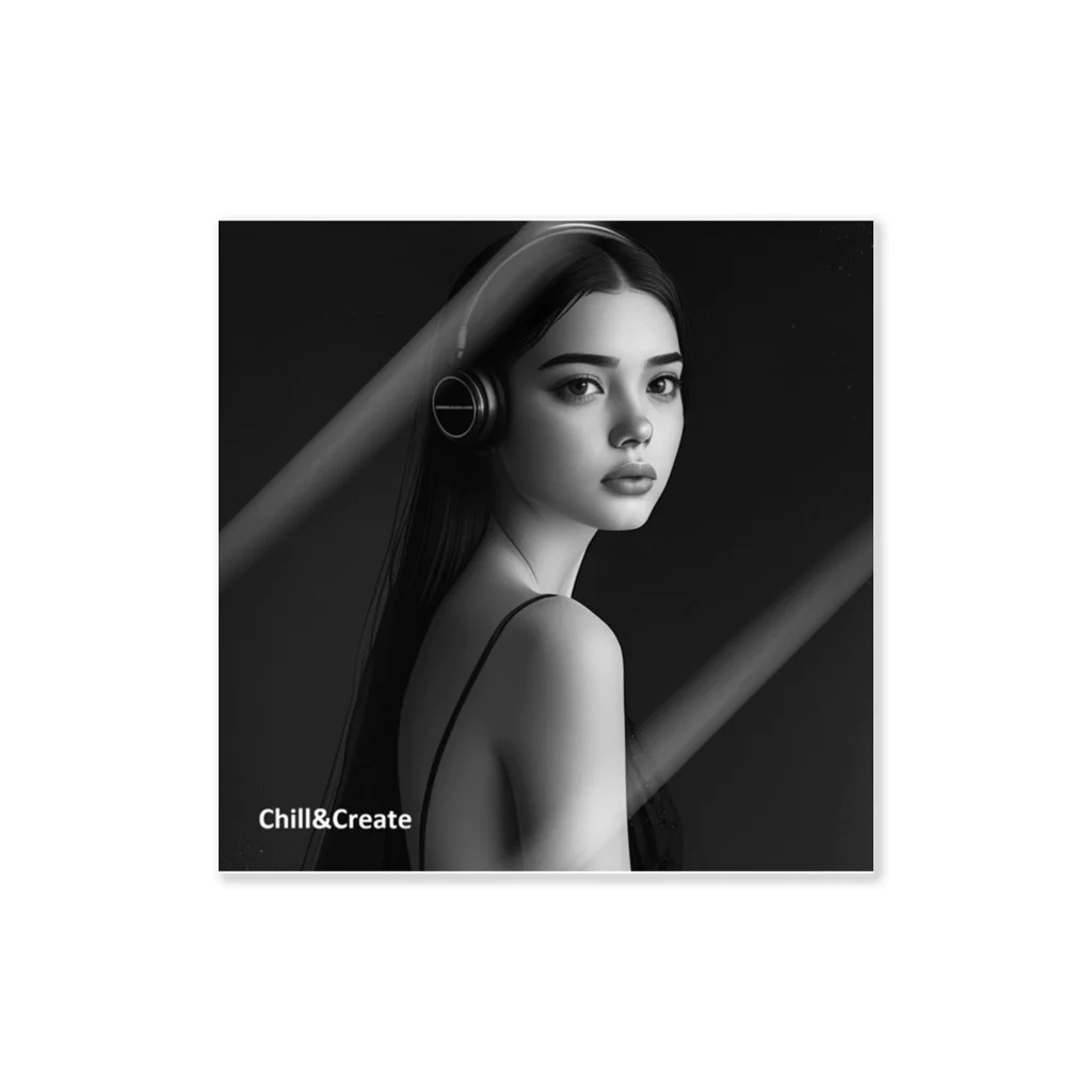 Chill out girls / ChillCreateのステッカー通販 ∞ SUZURI（スズリ）