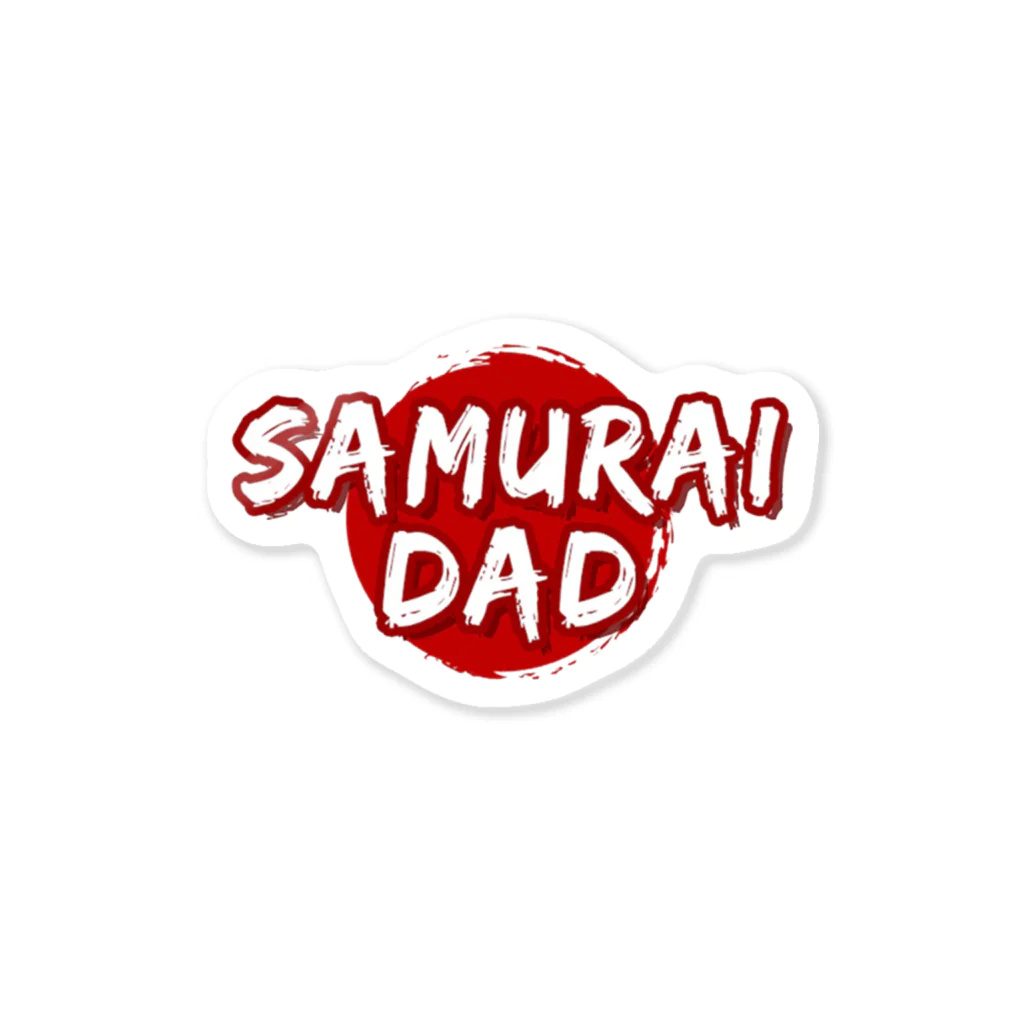 「SAMURAI DAD」ロゴ / samuraidad3601のステッカー通販 ∞ SUZURI（スズリ）