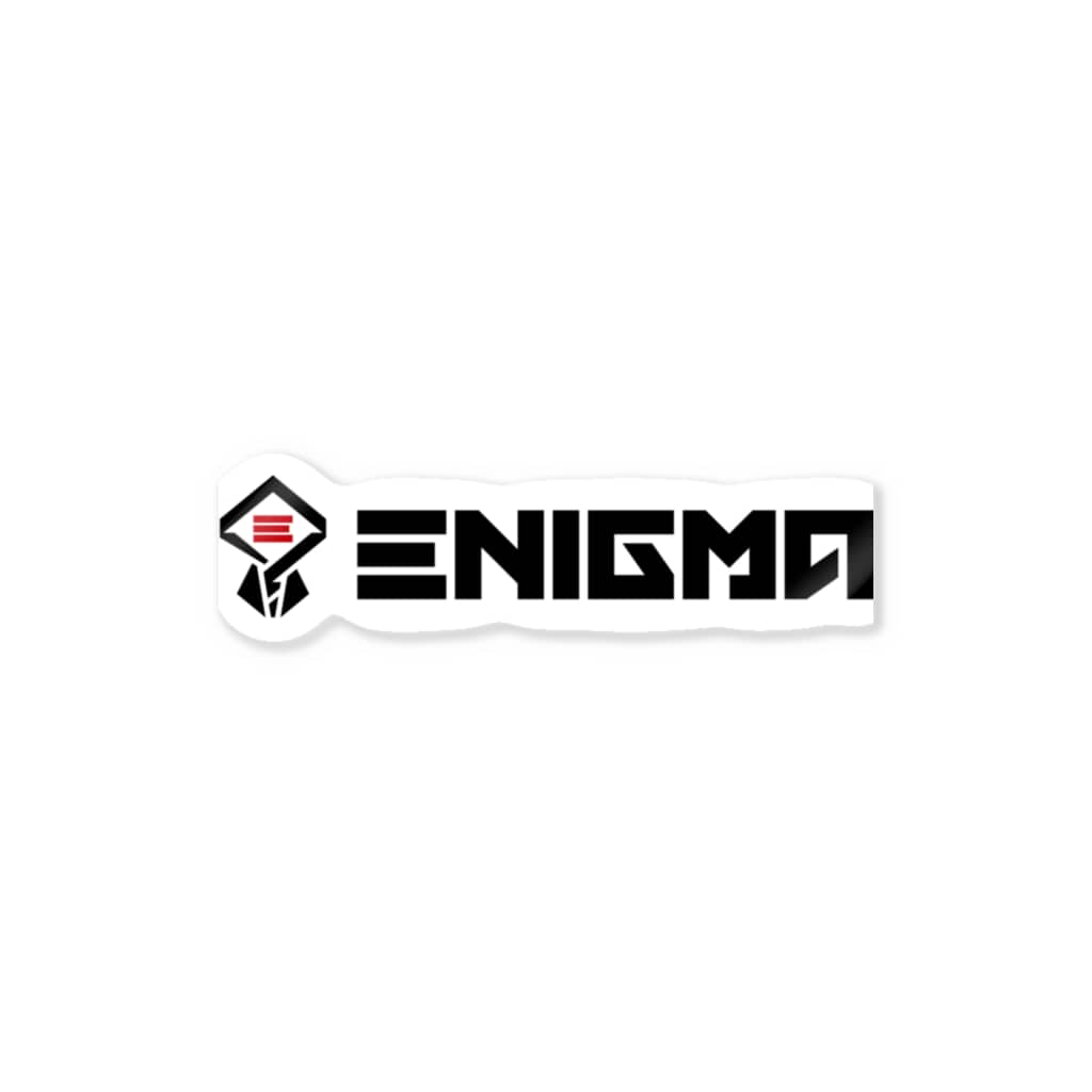 ENIGMA シンボル＋ロゴ / プロゲーミングチーム ENIGMA ( team-enigma )のステッカー通販 ∞ SUZURI（スズリ）