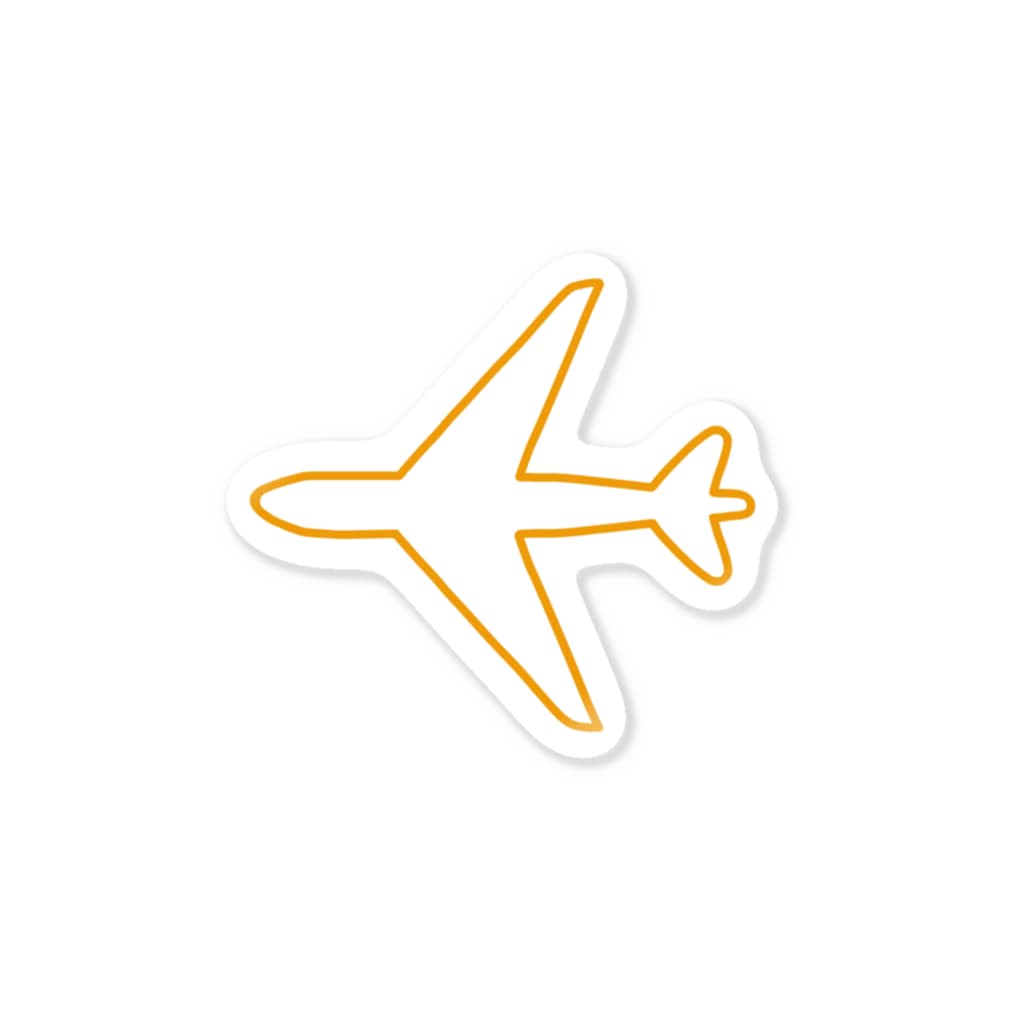 飛行機 / Hyuuiのステッカー通販 ∞ SUZURI（スズリ）