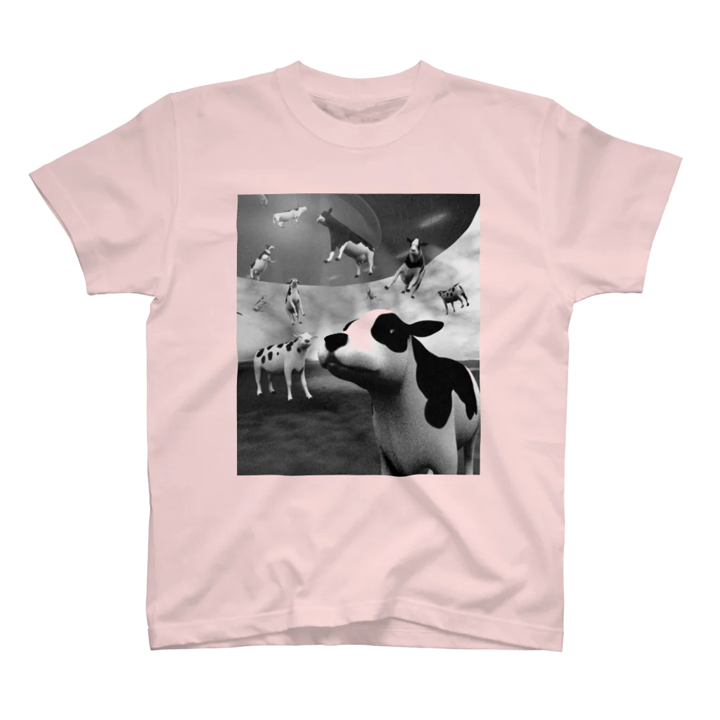 キャトルミューティレーション / Design_SのスタンダードTシャツ キャトルミューティレーション / Design_SのスタンダードTシャツ