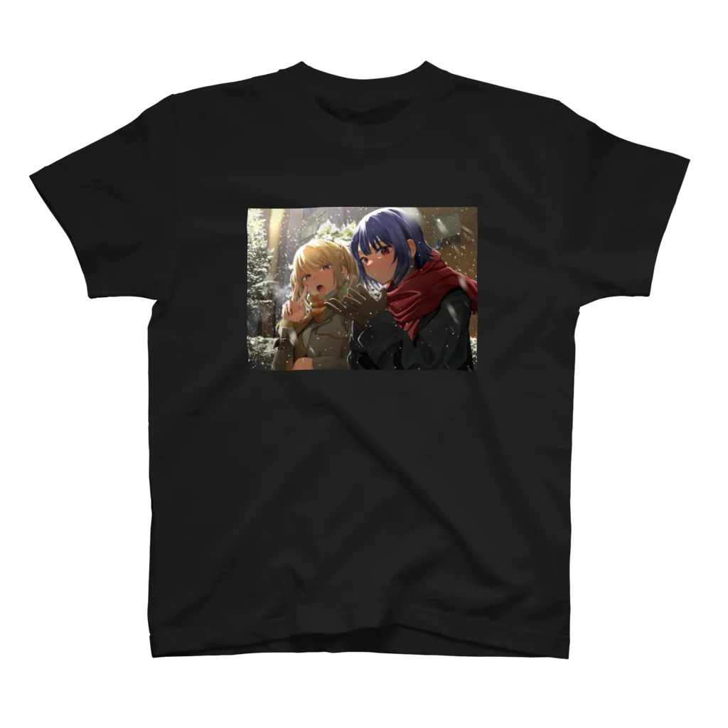 winter / おしえて！オカルト先生 ( NYANBEAM )のスタンダードTシャツ通販 ∞ SUZURI（スズリ）