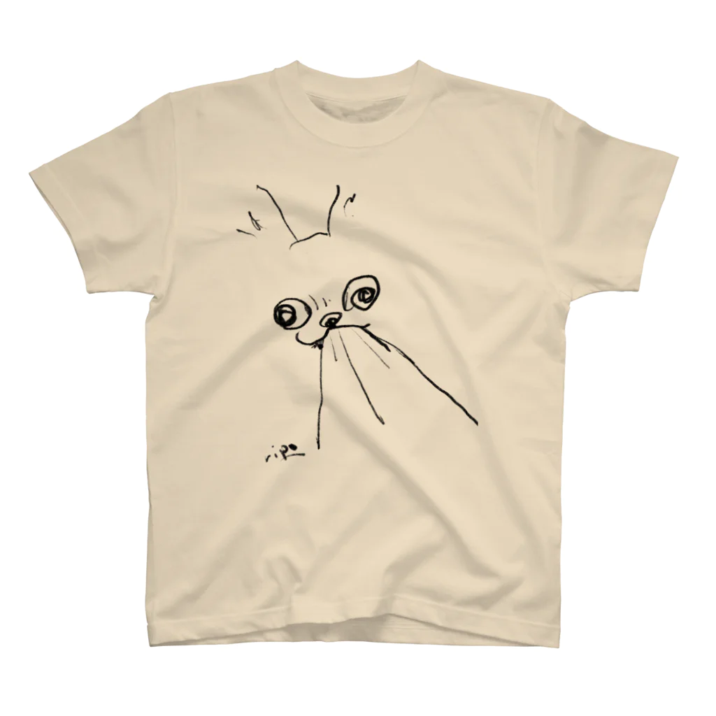 恐怖のひっぱりチワワ / トマス屋 ( Ripo )のスタンダードTシャツ通販 ∞ SUZURI（スズリ）