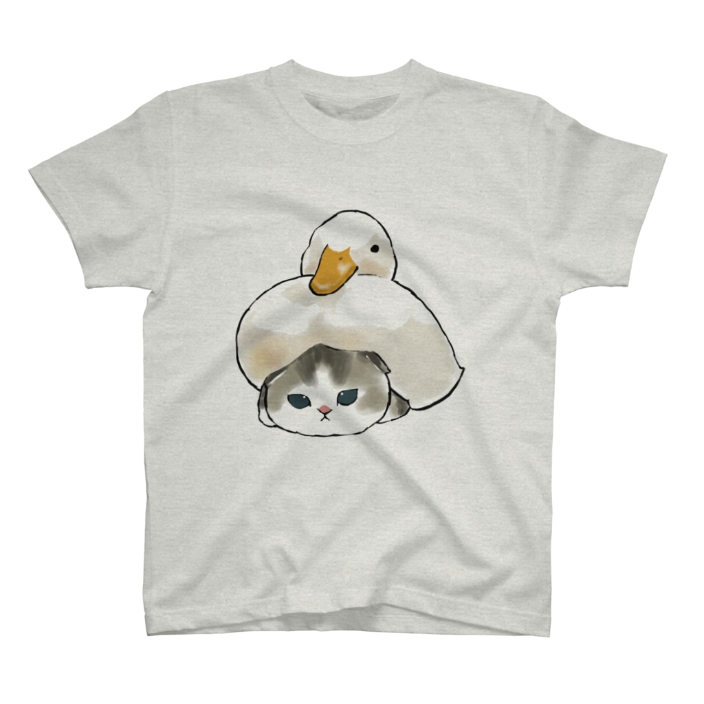 はと胸 / mofusand ( mofu_sand )のスタンダードTシャツ通販 ∞ SUZURI（スズリ）