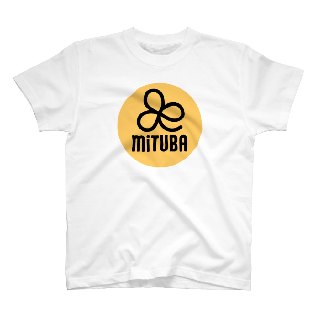 MITSUBAロゴ イエローサークル / mituba_takaのスタンダードTシャツ通販 ∞ SUZURI（スズリ）