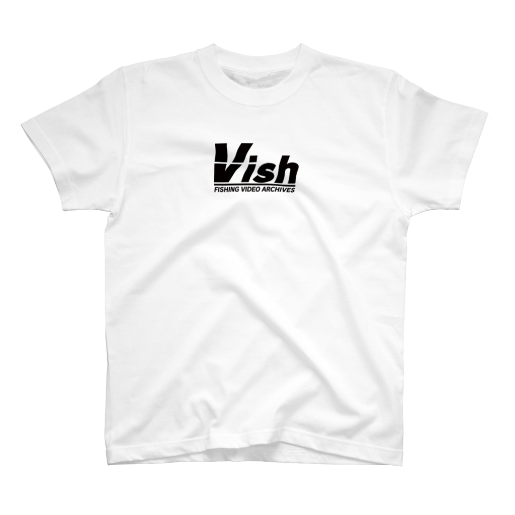 Vishロゴ黒 / LureNews.TV ＆ Vish ( meiko-na )のスタンダードTシャツ通販 ∞ SUZURI（スズリ）