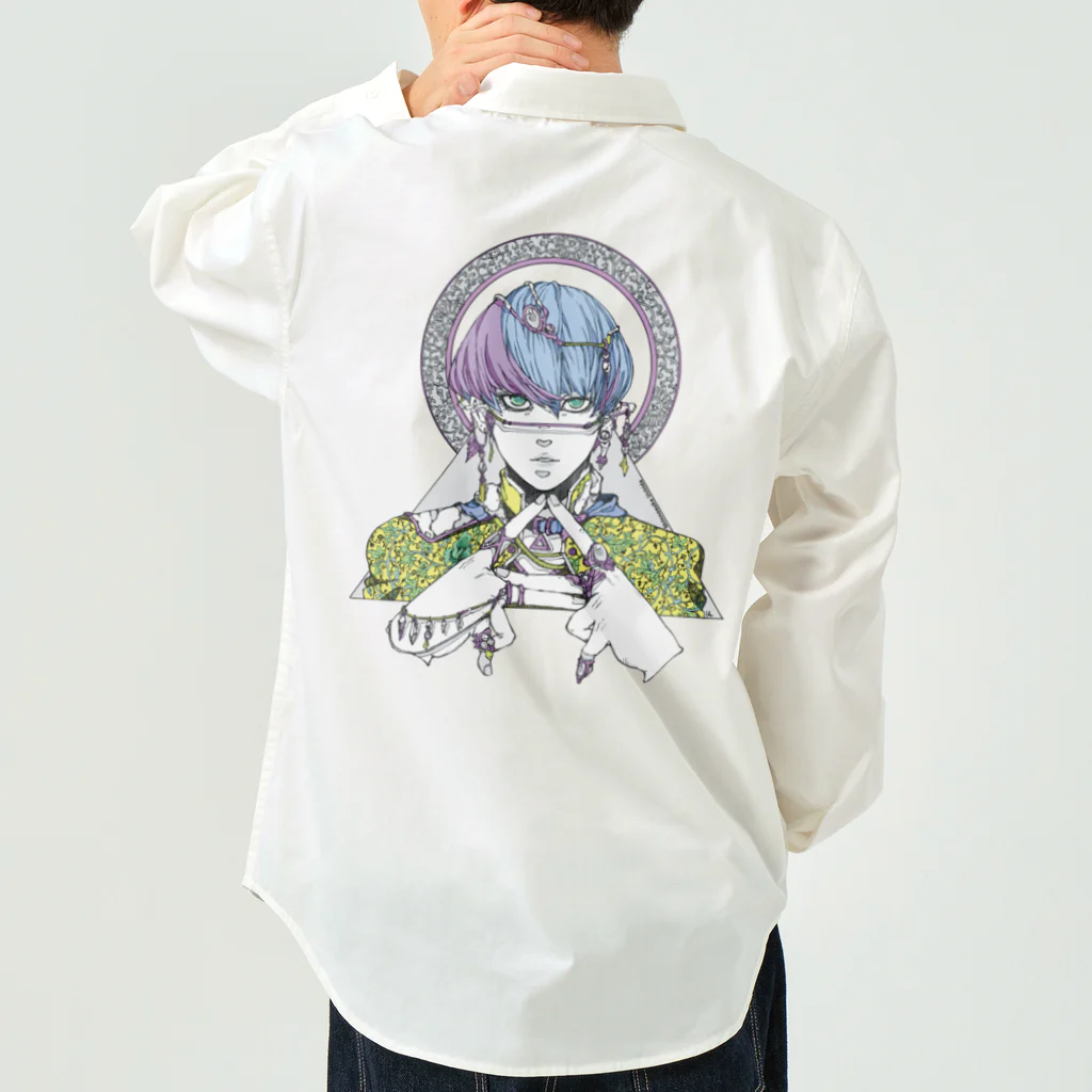 SANKAKU / SHINN.U ONLINE ( mangalivepaint )のワークシャツ通販 ∞ SUZURI（スズリ）